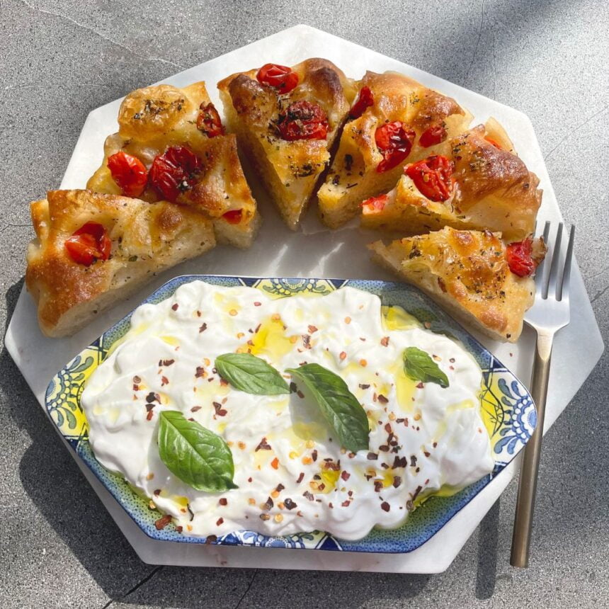 Stracciatella Cheese by Eleftheria Cheese