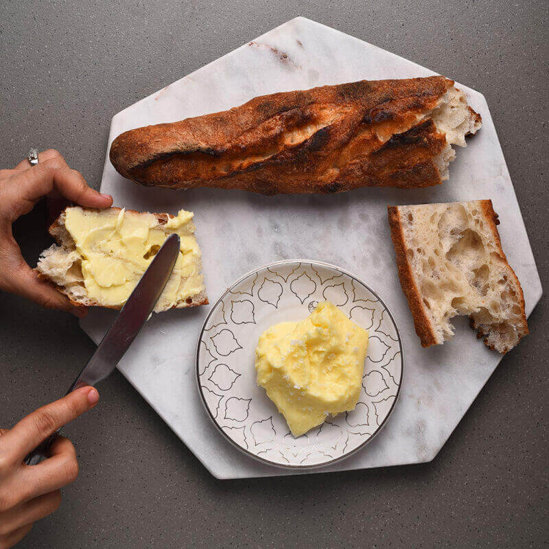 Cultured Butter - Himalayan Pink Salt - Eleftheria Cheese