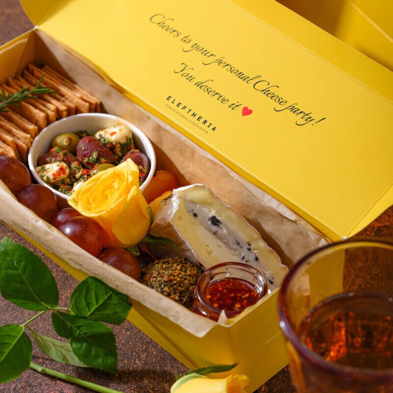 'Brie-lliant' Cheese Platter (Serves 1 Person) - Eleftheria Cheese